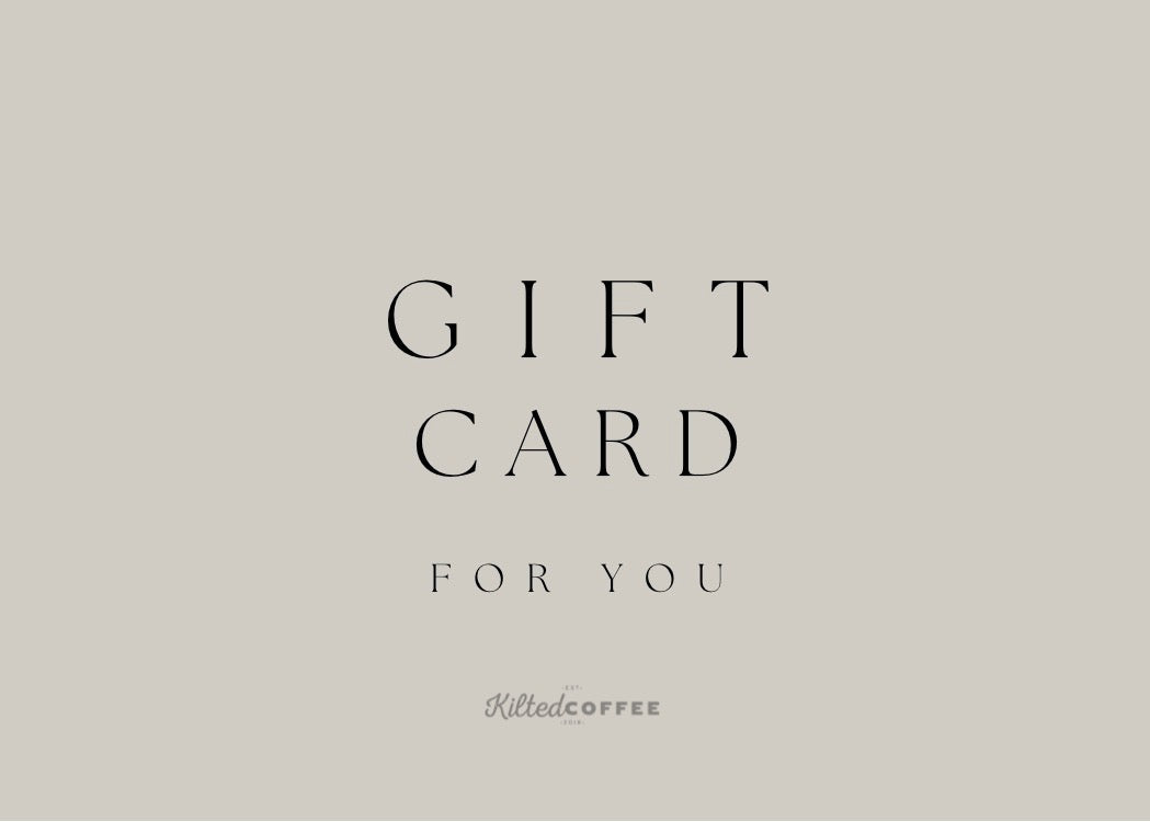 Gift Card – Kilted Coffee